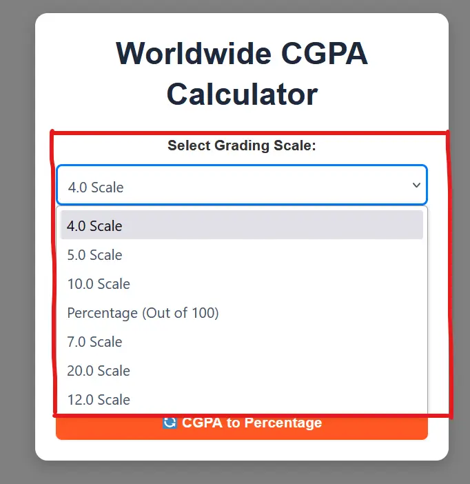 CGPA Calculator | Calculate CGPA Online from GPA-2025